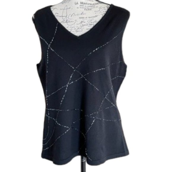 Alfani | Tops | Alfani Beaded Wool Blend Tank Top | Poshmark